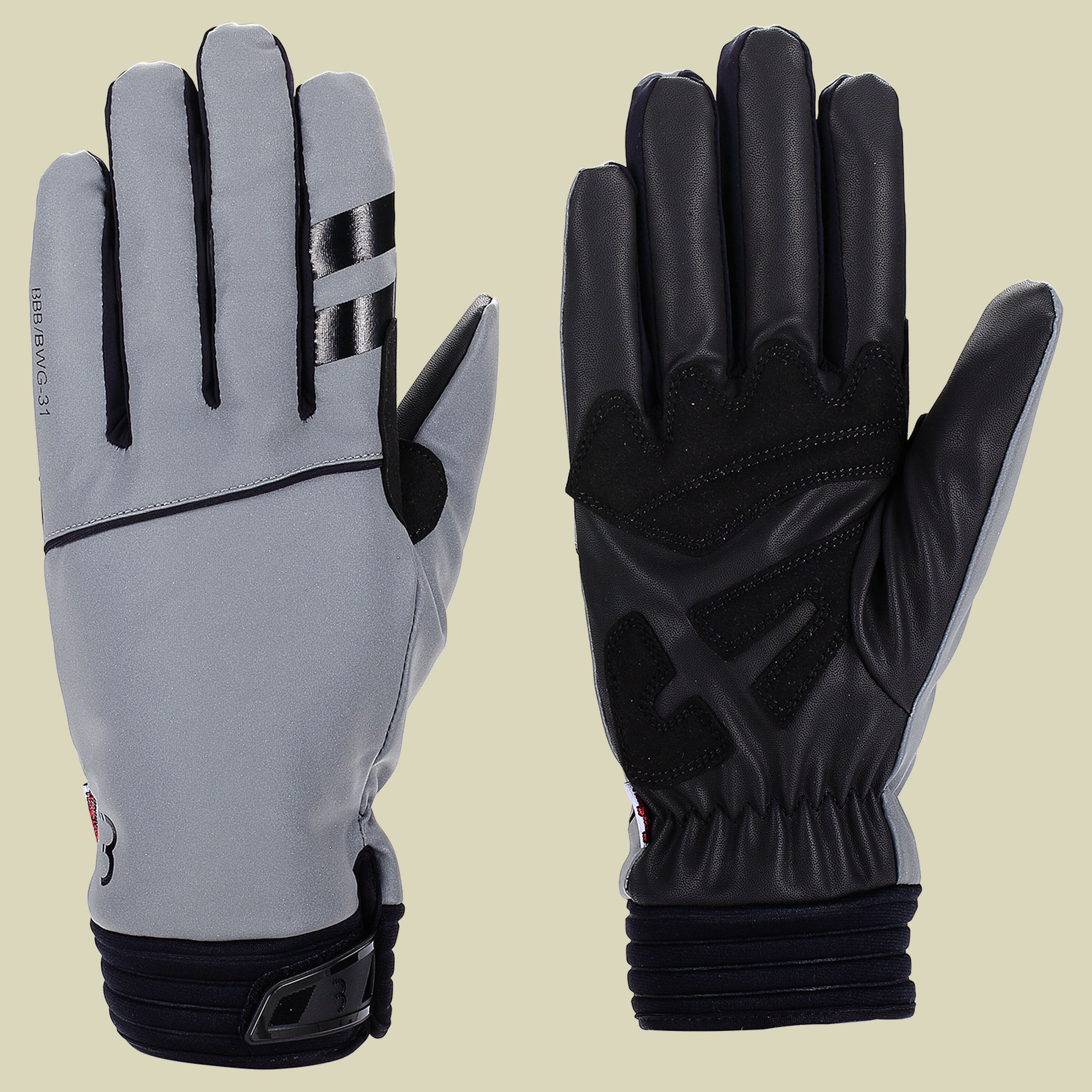 BBB Cycling - BWG-31 Winterhandschuhe ColdShield Reflective-Fahrrad ...