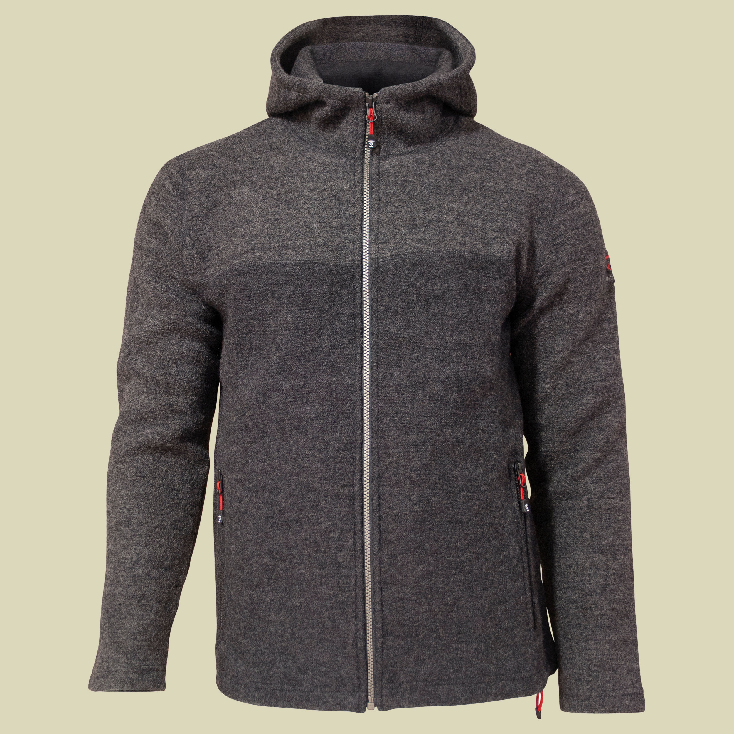 Ivanhoe - Joel Hood Men-Herren Wollfleece-Jacke- naturzeit