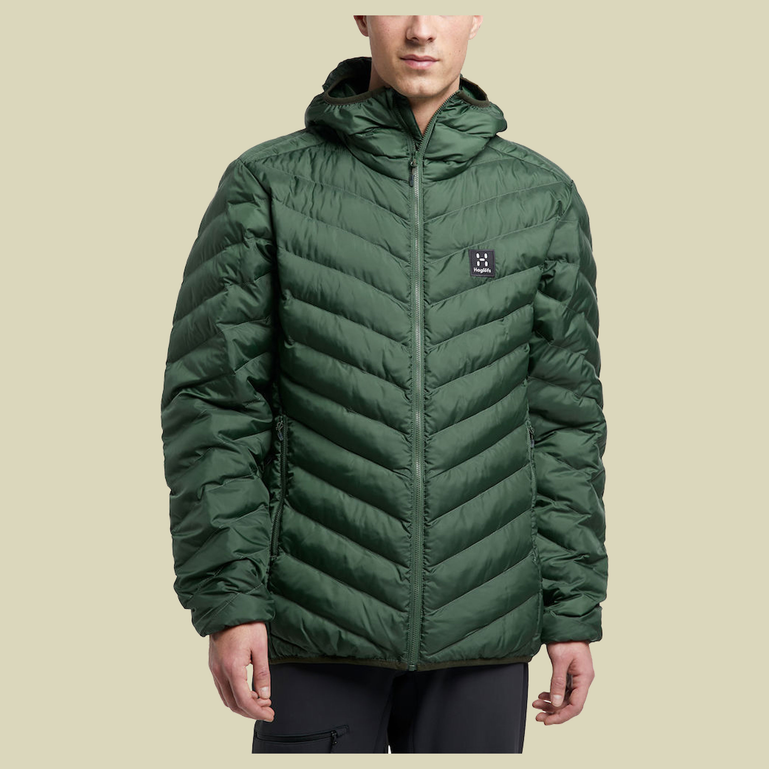 Haglöfs - Särna Mimic Hood Men-Herren Kunstfaserjacke- naturzeit