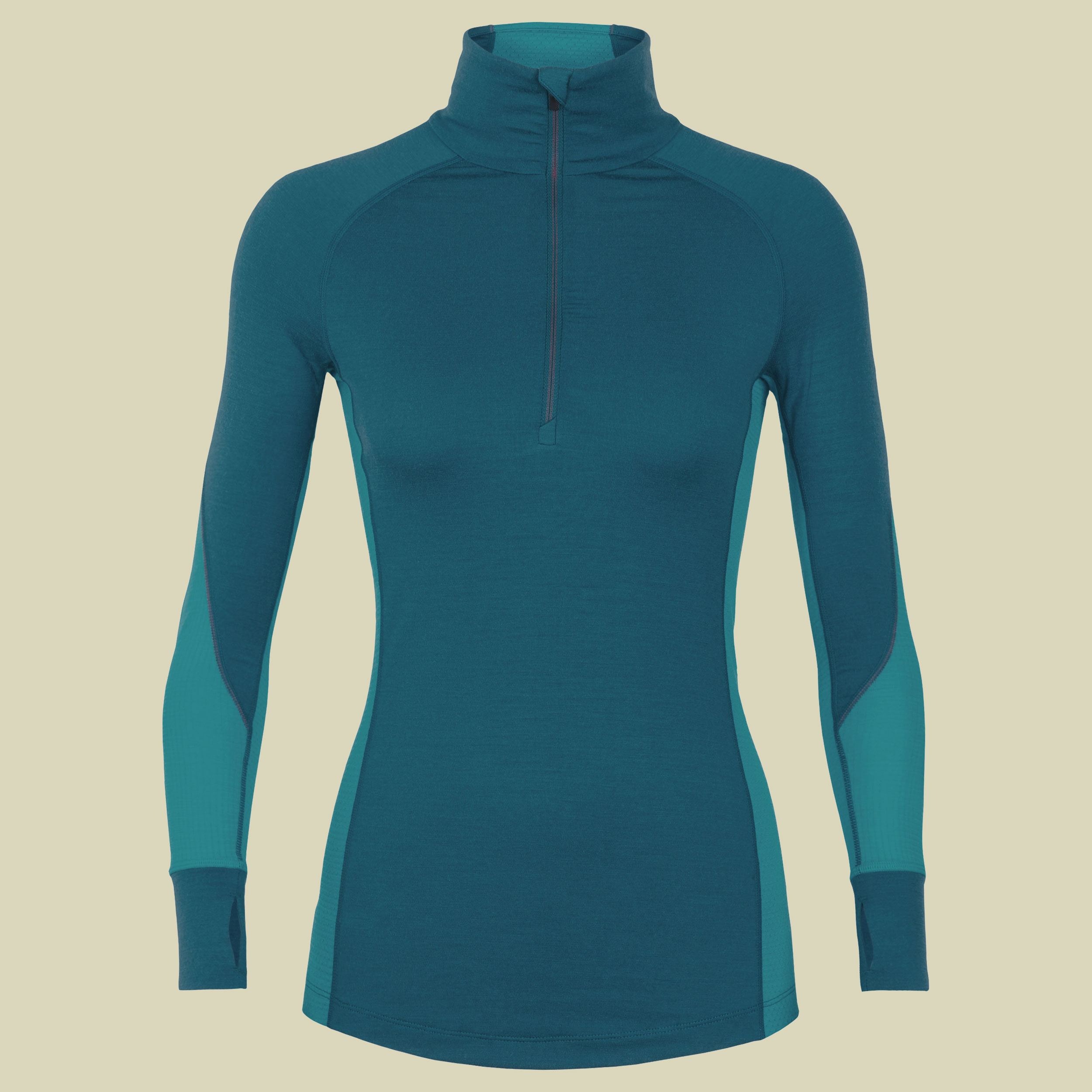 Icebreaker - Winterzone LS Half Zip 260 Women-Damen Funktions ...