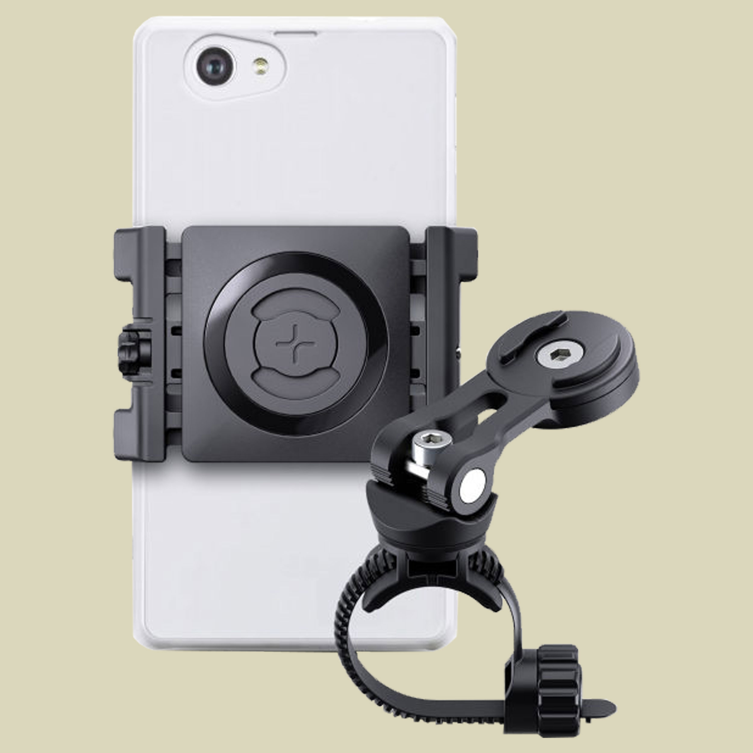 SP Connect - SP Bike Bundle Universal Clamp SPC+-Fahrrad Handyhalterung- naturzeit