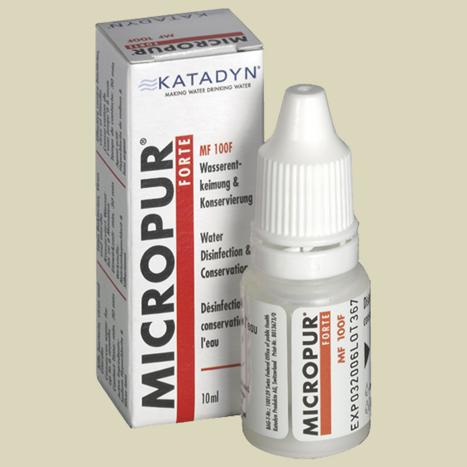 Katadyn - Micropur Forte 10 ml-Liquid- naturzeit