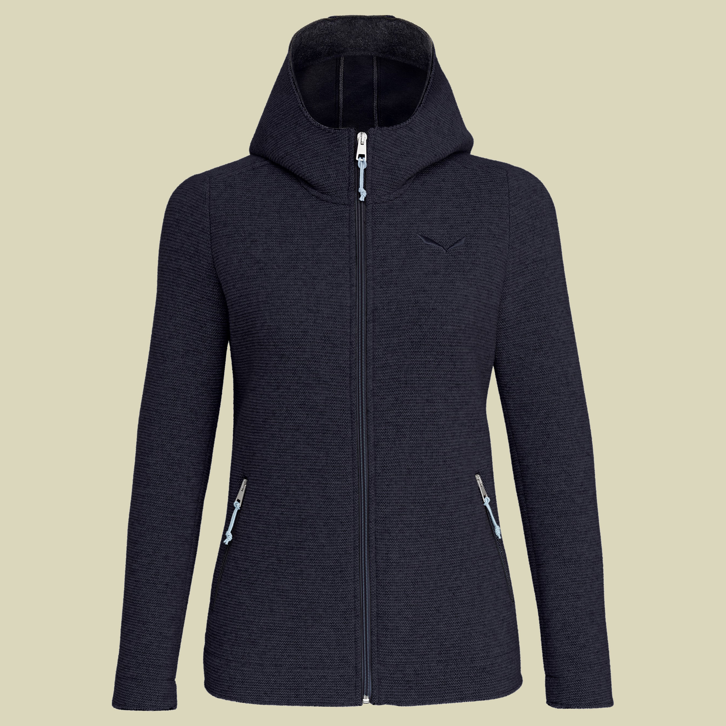 Salewa - Sarner 2L WO W Full-Zip Hoody Women-Damen Wolljacke- naturzeit